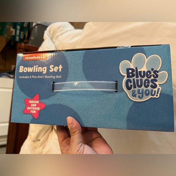 ZAGG | Toys | Nickelodeon Blues Clues Bowling Set 6 Pins Ball Kids ...